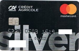 Bank Card: Silver (Credit Agricole Bank Polska, PolandCol:PL-MC-0455.02