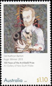 Stamp: Hugo, Del Kathryn Barton (2013) (Australia(Centenary of ...