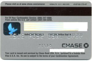 Tarjeta de Banco: Amazon Chase (Chase Bank USA, N.A., Estados Unidos de ...