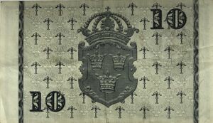 Banknote: 10 Krona (Sweden(1940-1952 Issue) Wor:P-40m.1