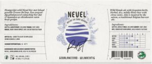 Drink Label: Rust - Gebalanceerd-Wijnachtig (Nevel Artisan Ales ...