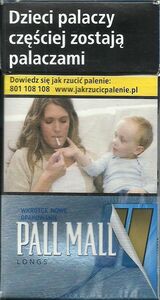 Cigarette Pack: Pall Mall Longs (PolandCol:PL-CT-0379