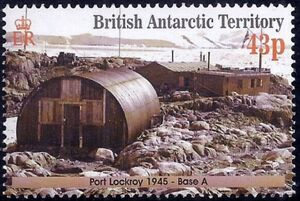 Stamp: Port Lockroy Huts in 1945 (British Antarctic Territory (BAT ...