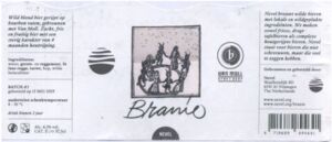 Drink Label: Branie (Nevel Artisan Ales, NetherlandsCol:NL-BEER-025278 🏷️