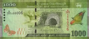 Banknote: 1,000 Rupee (Sri Lanka(2010-2022 Issue) Wor:P-127c.6