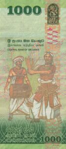 Banknote: 1,000 Rupee (Sri Lanka(2010-2022 Issue) Wor:P-127c.6