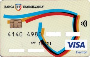 Bank Card: BT new sigla (Banca Transilvania, RomaniaCol:RO-VE-0121.06