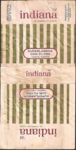 Cigarette Pack: Indiana (ArgentinaCol:AR-CT-3744