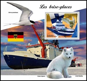 Stamp: MSV Nordica - Finland (Central African Republic(Icebreakers ...
