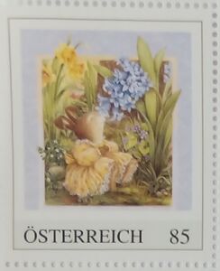 Stamp: Happy Easter (Austria: Personalized Stamps(Markeneditionen) Col ...