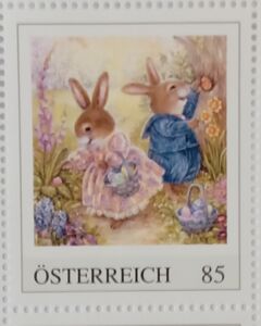 Stamp: Happy Easter (Austria: Personalized Stamps(Markeneditionen) Col ...