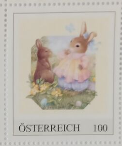 Stamp: Happy Easter (Austria: Personalized Stamps(Markeneditionen) Col ...