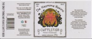 Drink Label: Cuttlefish Mosaic-centenial (Brouwerij De Kromme Haring ...
