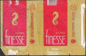 Cigarette Pack: Finesse Filter (Brazil(Finesse Filter) Col:BR-CT-0608