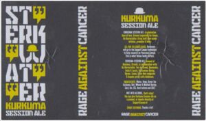 Drink Label: Sterk Water - Kurkuma (Brouwerij De Kromme Haring ...