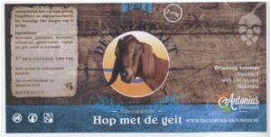 Drink Label: Hop met de Geit (Brouwerij Antonius, NetherlandsCol:NL ...