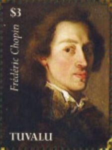Stamp: Frédéric Chopin (Tuvalu(200th Birth Anniversary of Frédéric Chopin, 1810-1849) Mi:TV 1666