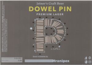 Drink Label: Dowel pin premium lager (Klášterní pivovar Želiv, Czech ...
