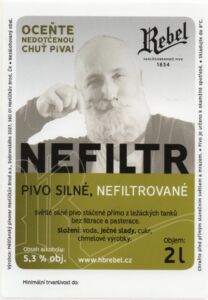 Drink Label: Nefiltr (Pivovar Havlíčkův Brod, Czech RepublicCol:CZ-BEER ...