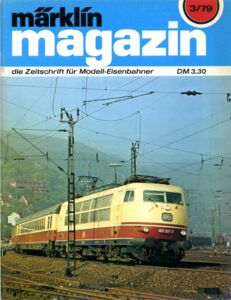 Magazine: Class 103 electric express locomotive with TEE in Bingerbrüc ...