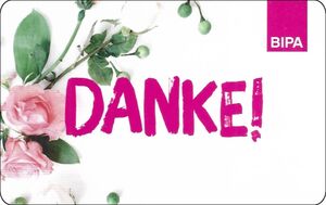 Gift Card: Danke (Bipa, Austria(Bipa) Col:AT-Bipa-043