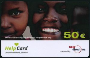 Gift Card: HelpCard (three African children) (Help Card, Germany ...