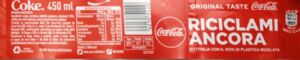 Drink Label: Coca Cola (Coca-Cola HBC Italia S.R.L., ItalyCol:IT-ENERD ...