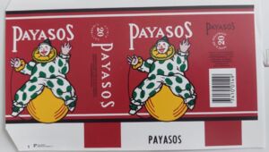 Cigarette Pack: Payasos (El SalvadorCol:SV-CG-0001