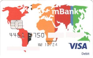 Bank Card: mBank (mBank S.A., Czech RepublicCol:CZ-VI-0241