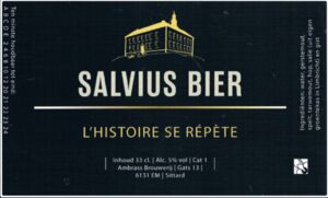 Drink Label: Salvius Bier (Ambrass Brouwerij, NetherlandsCol:NL-BEER-025730