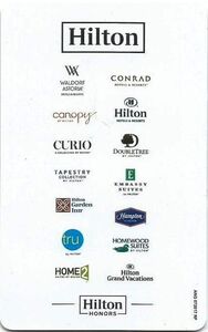 Hotel Card: Hilton Honors - Discover the Benefits (ANG 072017 RF ...