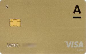 Bank Card: Alfa-Bank VISA Gold (Alfa-bank, BelarusCol:BY-VI-0152.06