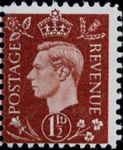 Stamp: German Forgery for Great Britain-King George VI (German Realm ...
