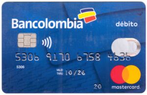 Bank Card: Bancolombia debit card (Bancolombia, ColombiaCol:CO-MC-0015