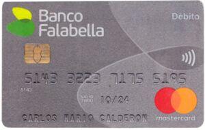 Tarjeta de Banco: Banco Falabella Debit Card (with contactless ...