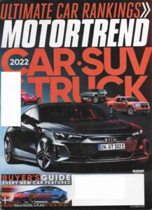Magazine: Ultimate Car Rankings (United States of AmericaCol:US MT-2021/10