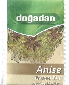 Tea Bag: Anise Herbal Tea/Anason Bitki Çayi, dif logo, flap (doğadan ...