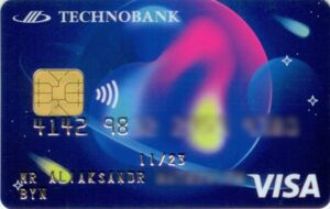 Bank Card: Technobank. Space (Technobank, BelarusCol:BY-VI-0226.01