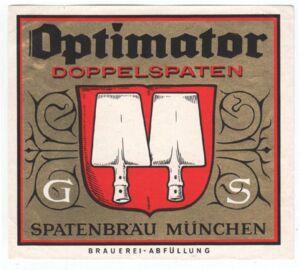 Drink Label: Spaten Optimator Doppelspaten (Spaten-Franziskaner-Bräu ...