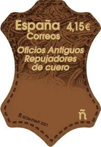 Stamp: Traditional Trades: Leather Embossing (Spain(Traditional Jobs ...