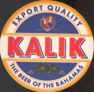 Beer Coaster: Kalik (Kalik, BahamasCol:BS-000002