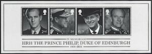 Stamp: Prince Philip, Duke of Edinburgh, Memorial Issue (United Kingdom ...