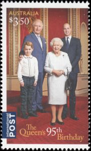 Stamp: 95th Birthday of Queen Elizabeth II (Australia(Queen Elizabeth ...