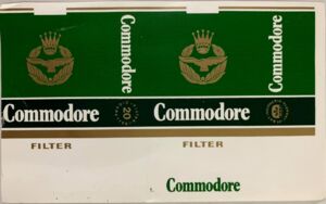 Cigarette Pack: Commodore (IndonesiaCol:ID-CT-0021