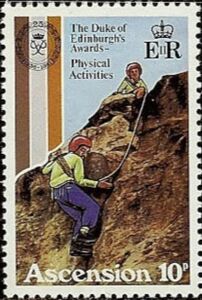 Stamp: Mountain Climbing (Ascension Island(Duke of Edinburgh) Mi:AC 303 ...