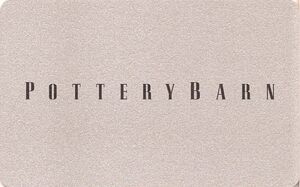 Gift Card: Pottery Barn (Pottery Barn, United States of America ...