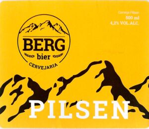 Drink Label: Berg Bier Pilsen (Cervejaria Piratuba Ltda, BrazilCol:BR ...