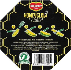 Fruit Sticker: Del Monte Honeyglow 6 (Costa RicaCol:CR-FR-00895