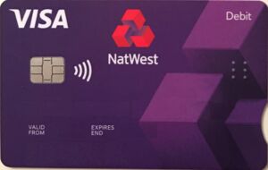 Bank Card: NatWest Visa Debit Card (National Westminster Bank, United ...