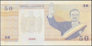 Banknote: 50 Imperial Solidi (Fantasy Issues) (Atlantium) Col:ATL-3
